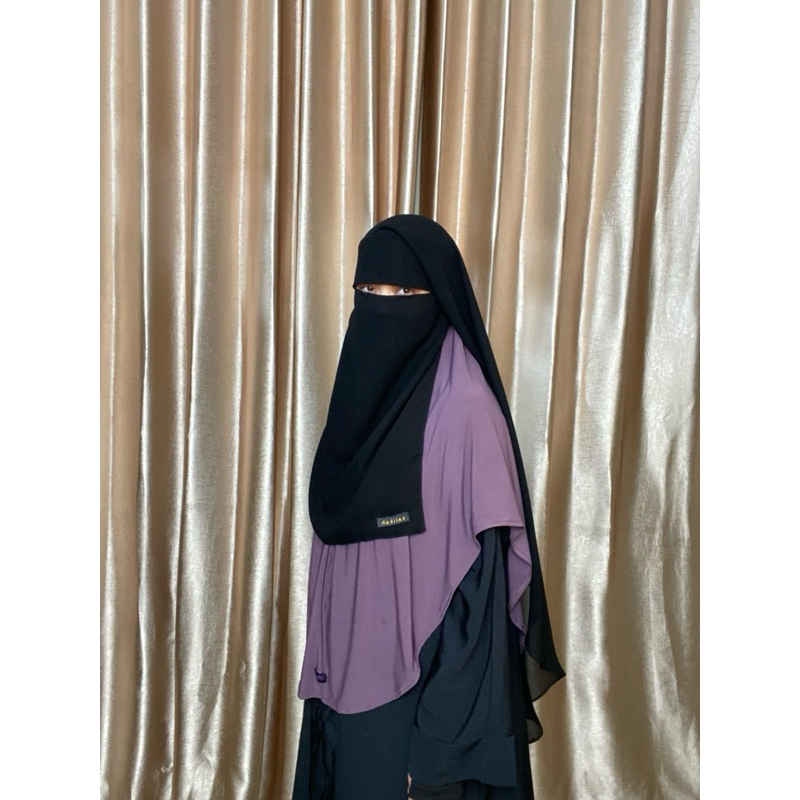 Jual Niqab YAMAN PONI LONG | CADAR YAMAN PONI | NIQAB YAMAN | Shopee ...