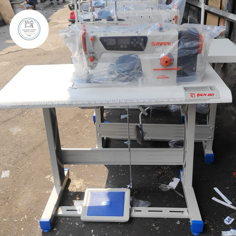 Jual MESIN JAHIT SIMARU OTOMATIS PUTUS BENANG SERVO DIGITAL SM-9800M-4 ...