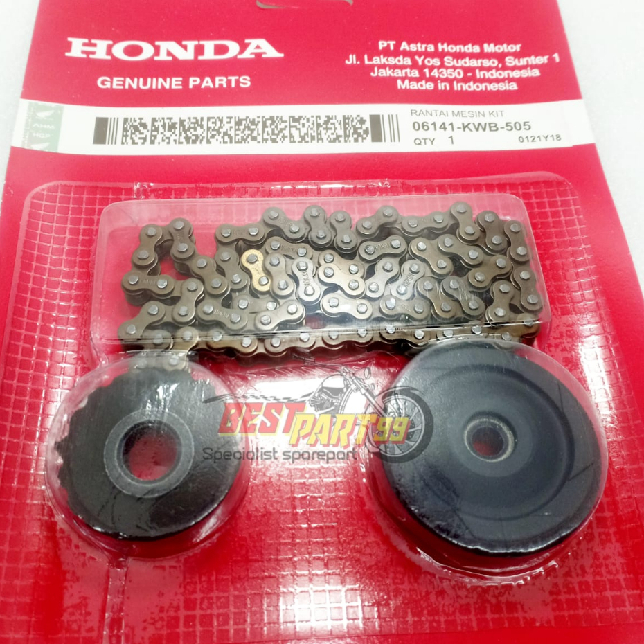 Jual Rantai ketenng Set KWB honda Blade New Revo ABS Kualitas original ...
