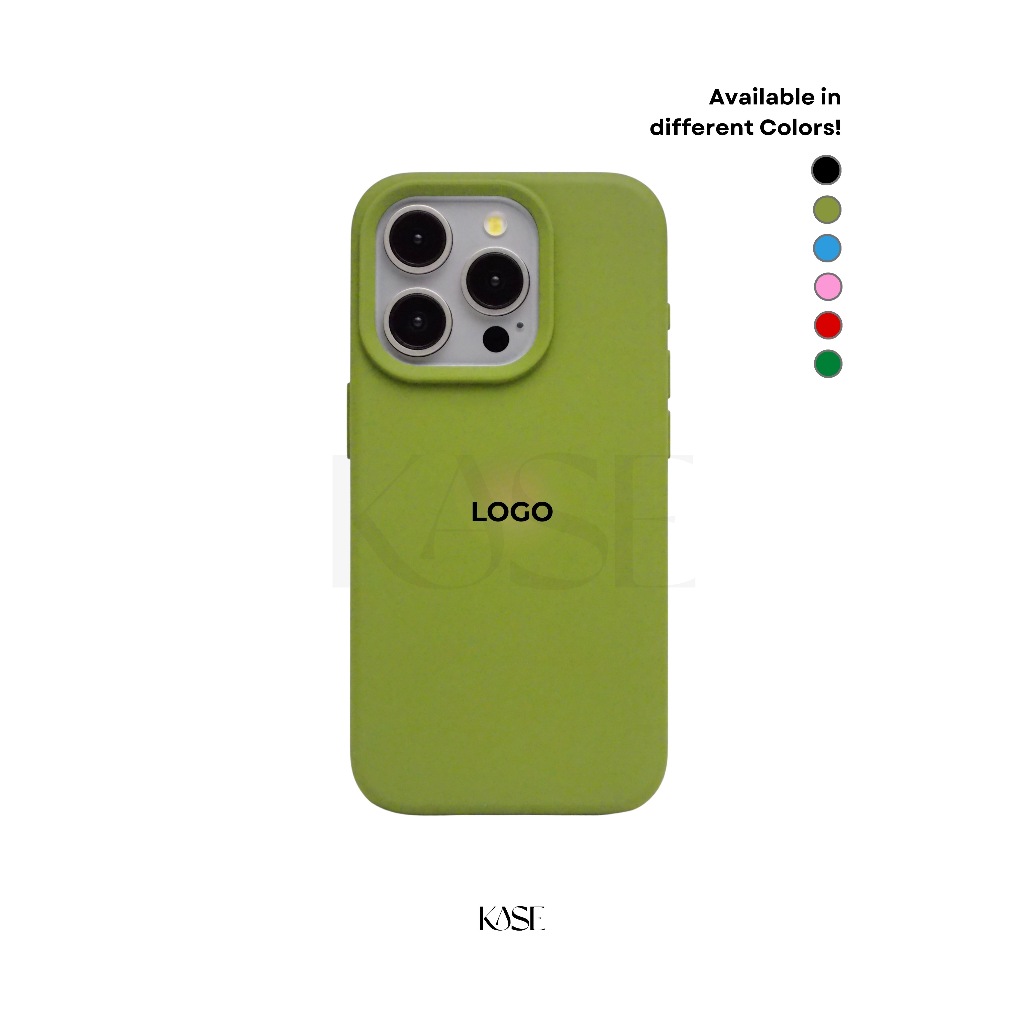 Jual SILICONE Case iPhone Premium FULL COVER LOGO Bludru untuk IP 13 14 ...