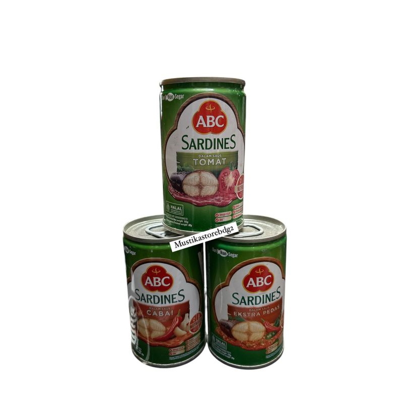 Jual Sarden ABC Kaleng 155 Gr | Shopee Indonesia