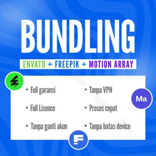 Jual Motion array + Free pik + Envato bundling bergaransi | Shopee Indonesia