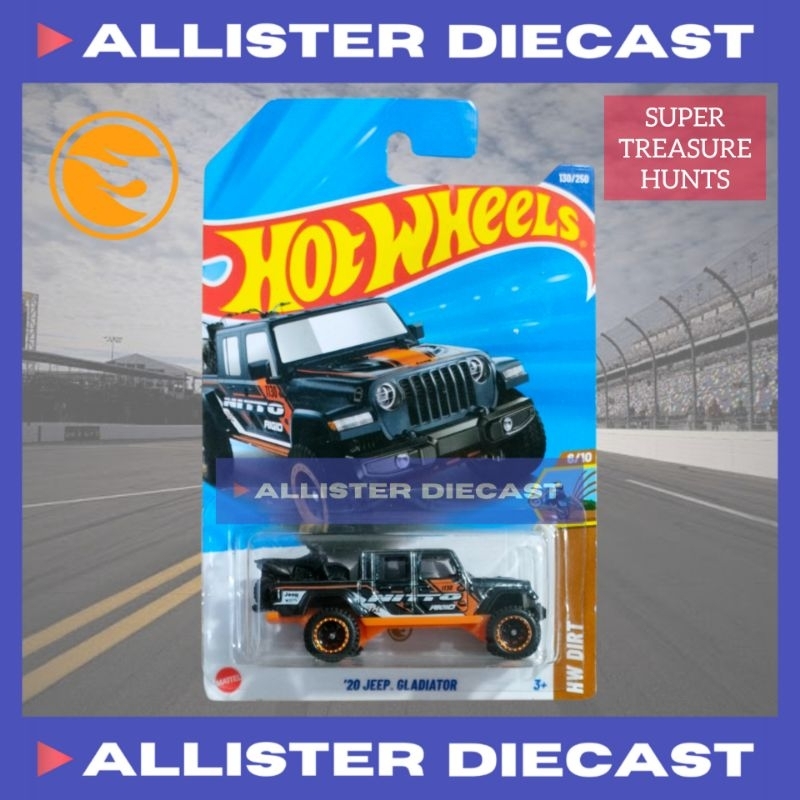 Jual THS SUPER TREASURE HUNTS Hot Wheels 20 Jeep Gladiator THS Hot ...