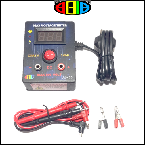 Jual Max Voltage Tester DC 500 Volt - Alat Ukur Tegangan Maksimal ...
