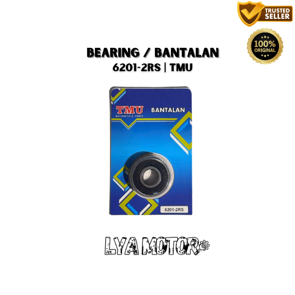 Jual Bearing Bantalan Laker Motor 6201-2RS TMU Roda Depan Honda Bebek ...