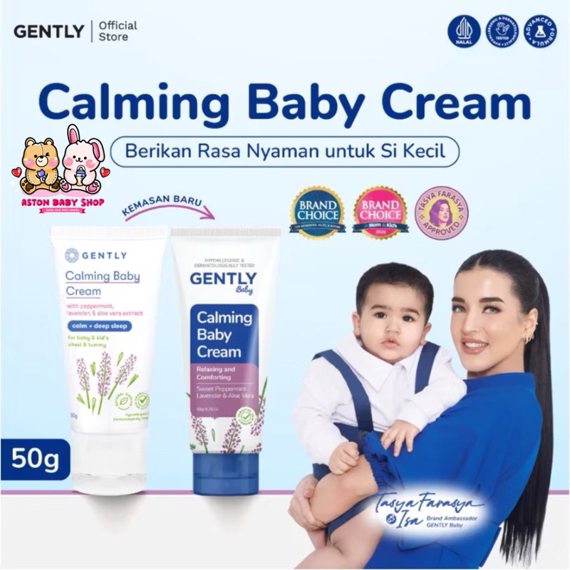Jual Gently Calming Baby Cream 20gr / 50gr - Krim Penghangat & Pereda ...