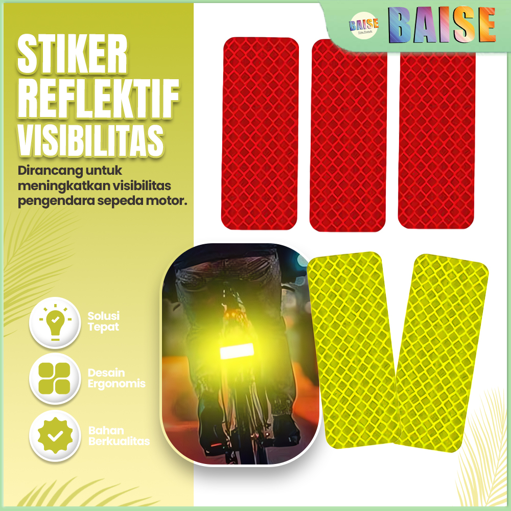 Jual Stiker reflektif, stiker peringatan malam, strip reflektif ...