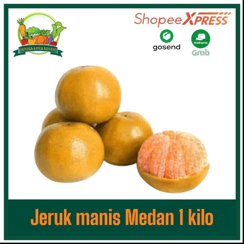 Jual Jeruk manis Medan 1 kg - KIRIM INSTAN | Shopee Indonesia