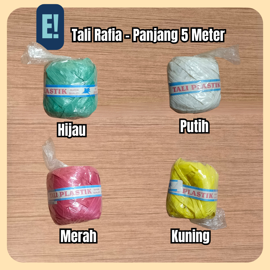 Jual Tali Rafia Roll Eceran Ukuran Kecil Cap Kuda Terbang | Shopee ...
