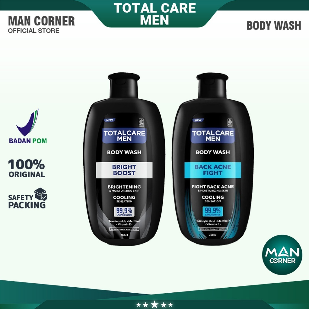 Jual Total Care Man Body Wash 200 Ml | Shopee Indonesia