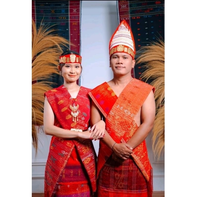Jual Baju Adat Batak Toba Ulos Sadum Tradisional Sumatera Utara ...