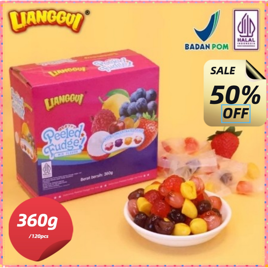 Jual [Hampers/Gift] [Pengiriman 24 jam] LIANGGUI HALAL PEELED FUDGE ...