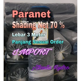 Jual Paranet IMPORT Shading Net 70 % Lebar 3M ( ECERAN ) | Shopee Indonesia