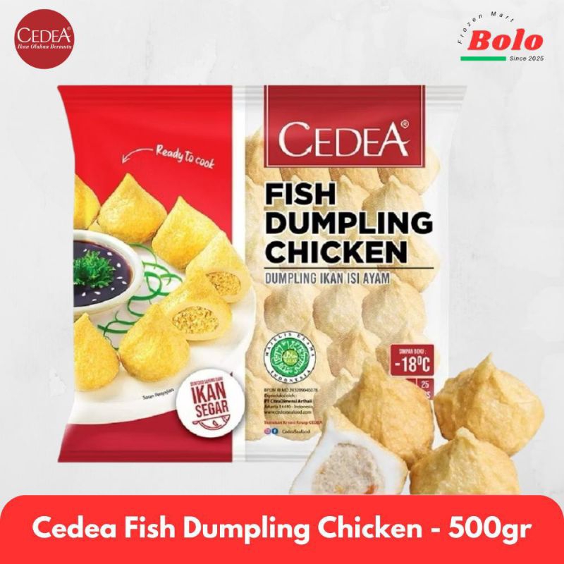 Jual Cedea Fish Dumpling Chicken 500gr | Shopee Indonesia