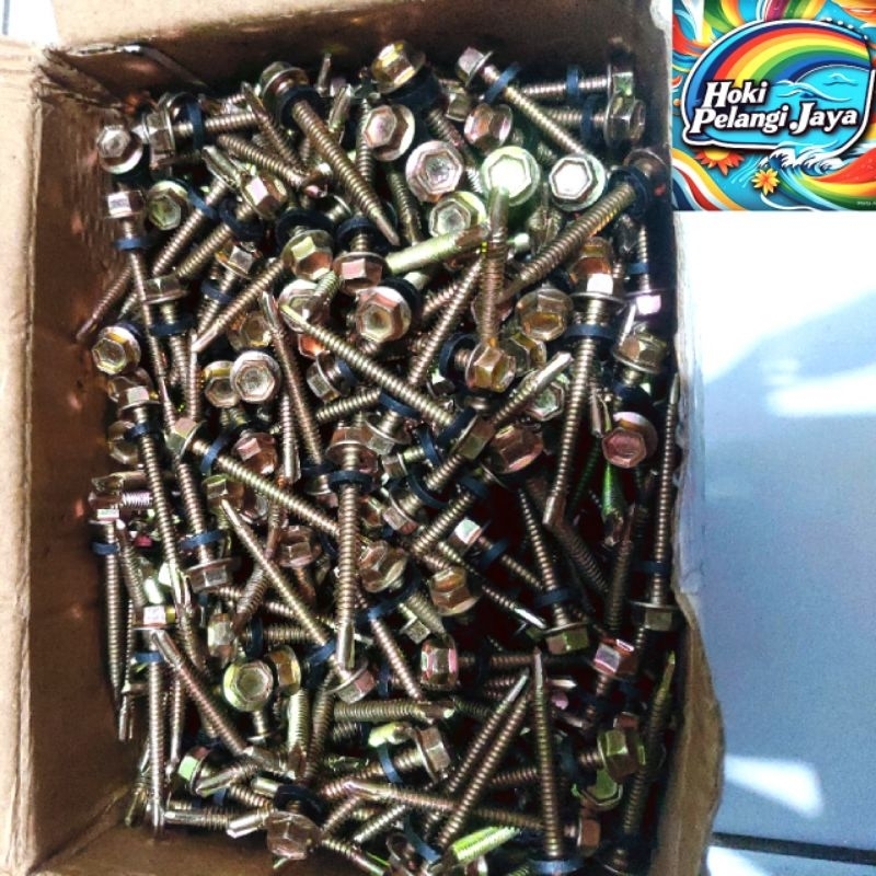 Jual Baut Rofing , Baut Roping , Self Driling Screw , Baut Atap , Baut ...