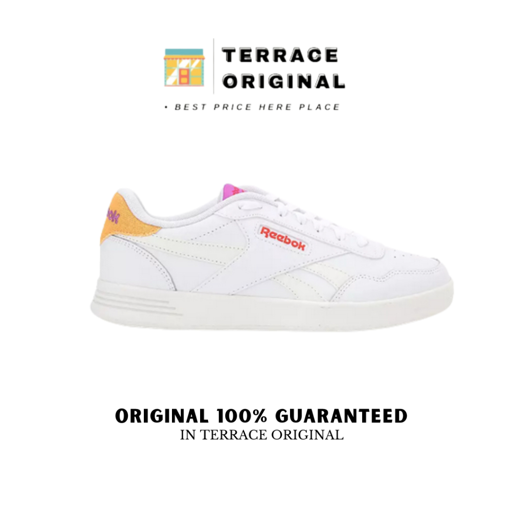 Jual Sepatu reebok court advance Purplerave chalk | Shopee Indonesia