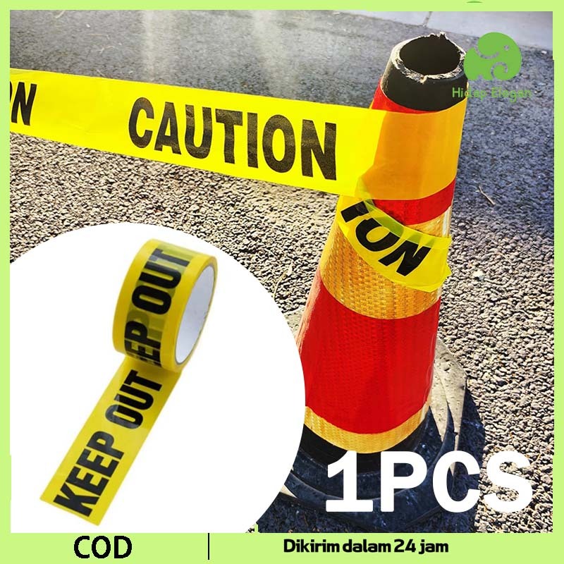 Jual Safety Line " Keep Out " Barricade Line 2.4cm*25m Garis Police ...