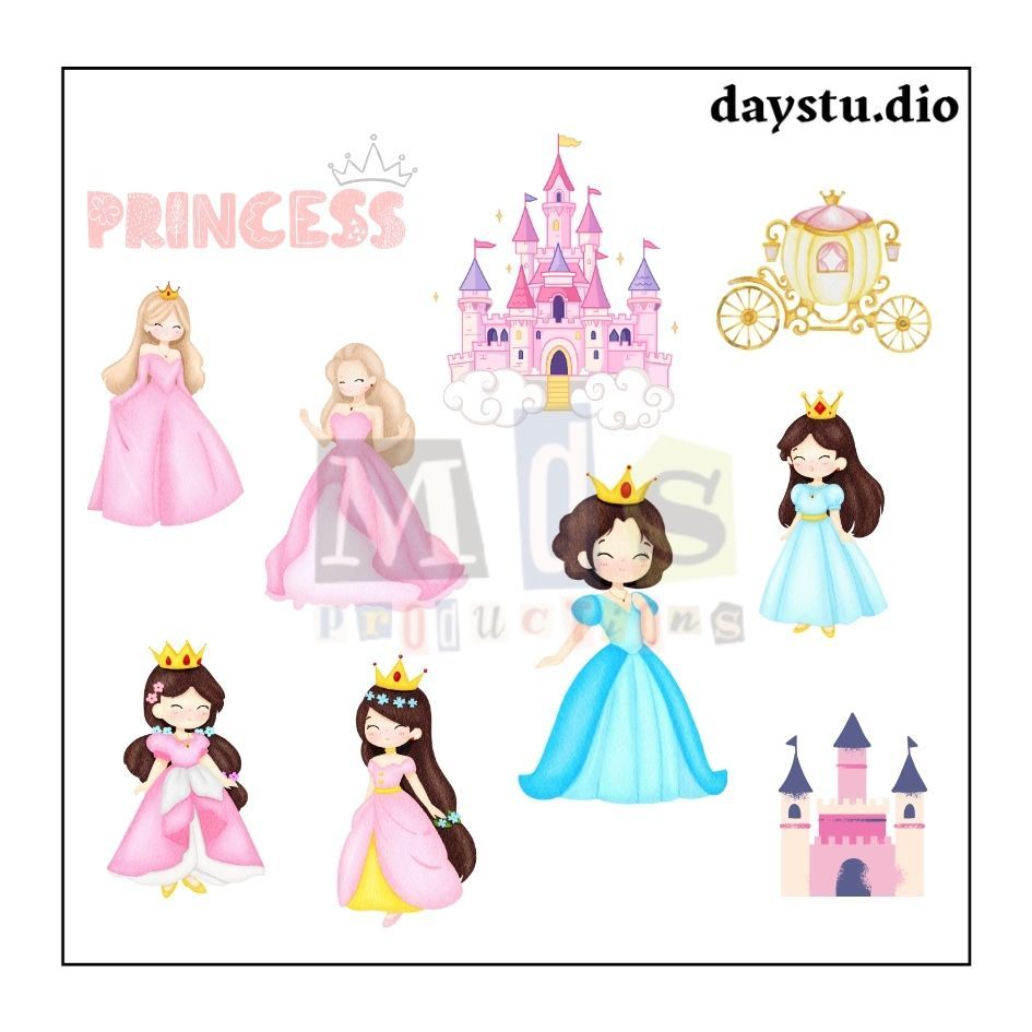 Jual STIKER PRINCESS - SET PUTRI RATU CANTIK ELEGAN FROZEN | Shopee ...