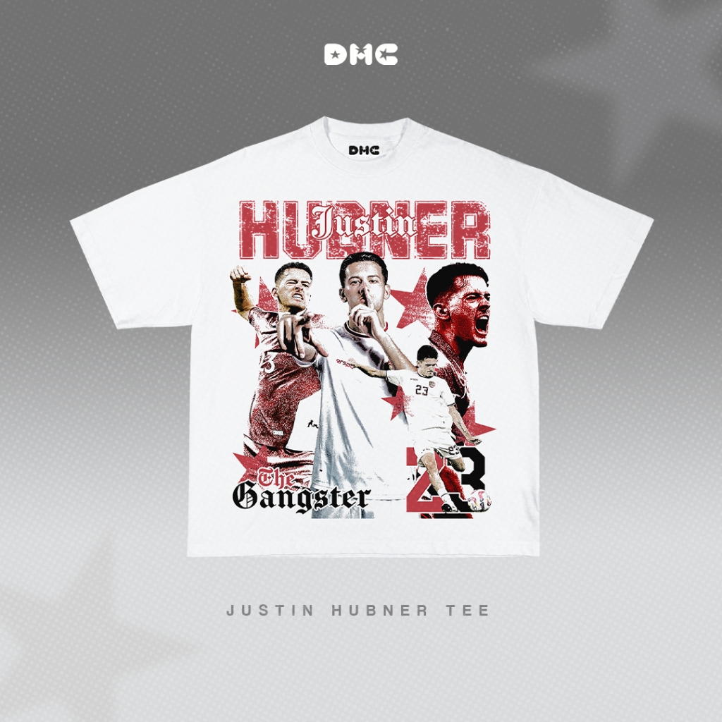 Jual DMC Justin Hubner Indonesia National Team Soccer Oversized T-Shirt ...