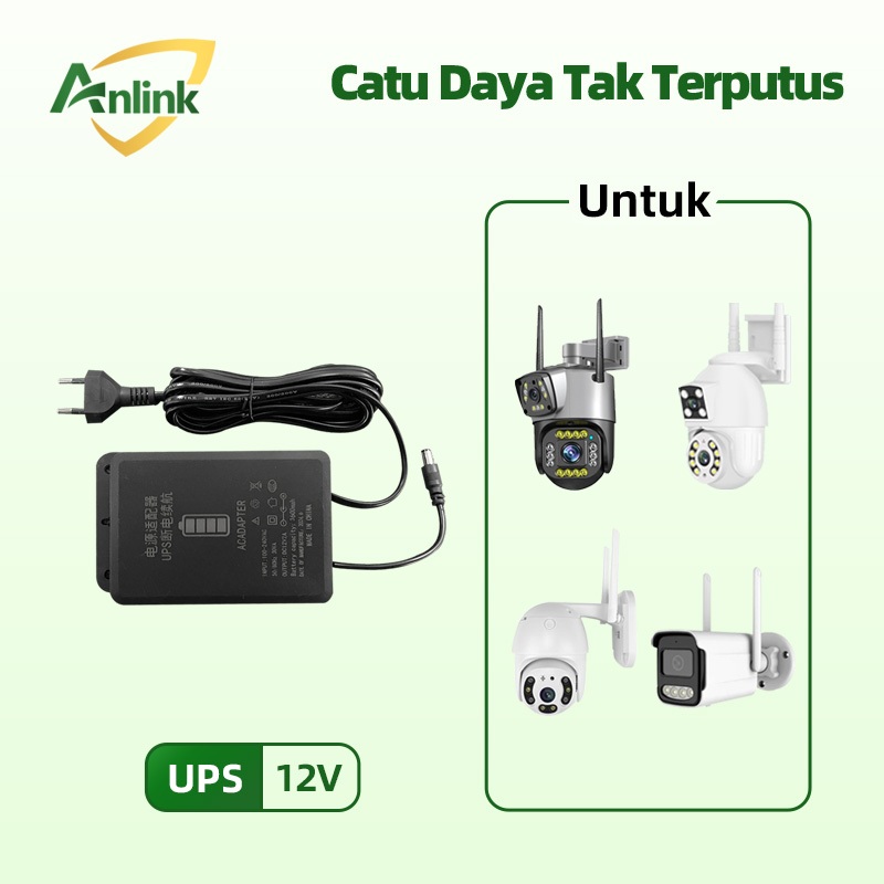 Jual UPS 12V 6000mAh & 5V 3000mAh untuk Kamera CCTV Router Modem Catu ...
