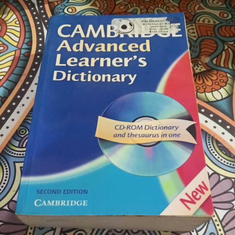 Jual Cambridge advanced learner's dictionary second edition.. | Shopee ...