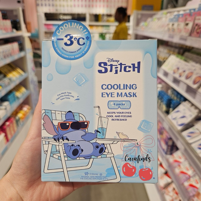 Jual OHSOME x Stitch‼️Cooling Eye Mask Disney Stitch -3 Derajat Masker ...