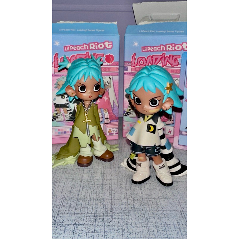 Jual POP MART Peach Riot Loading! Frankie Mage & Scout (Opened ...