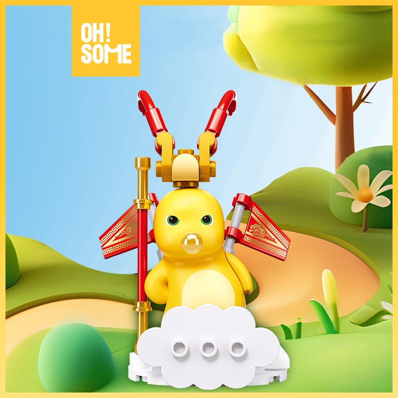 Jual OHSOME - SLUBAN Nailong Mystery Blind Box Action Figure Double ...