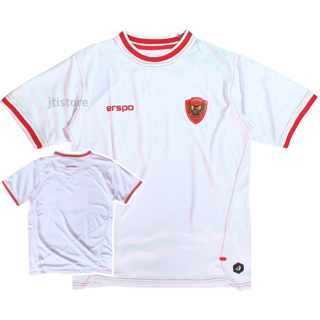 Jual Jersey Timnas Indonesia Erspo Away 2024 Baju Bola Indo Putih Fans Pria Wanita Dewasa Ori ...