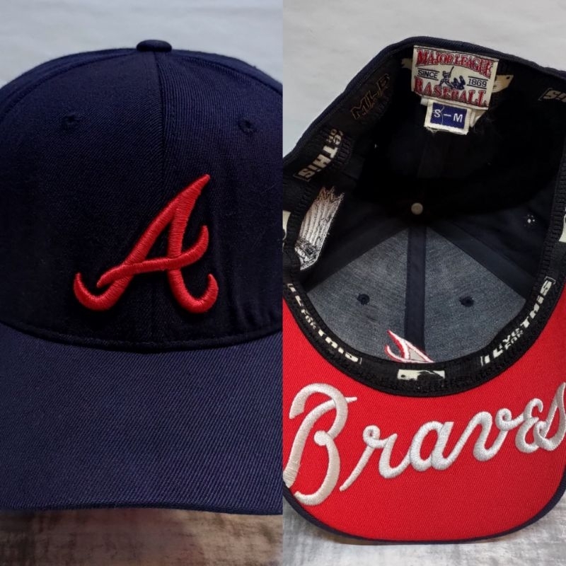 Jual Topi MLB Atlanta Braves Authentic Original Second PL (BuildUp ...