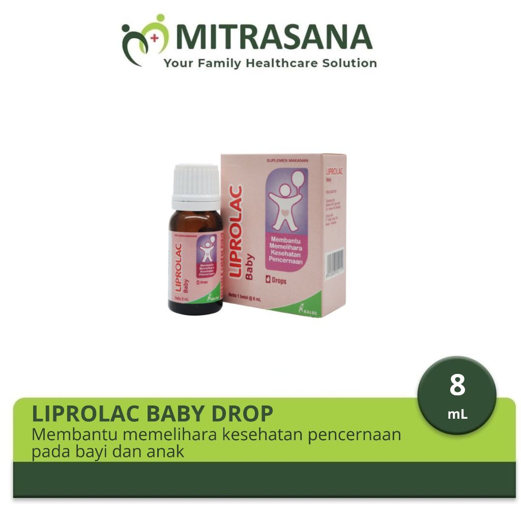 Jual Liprolac Baby - Suplemen Prebiotik dan Probiotik Tetes untuk Anak ...