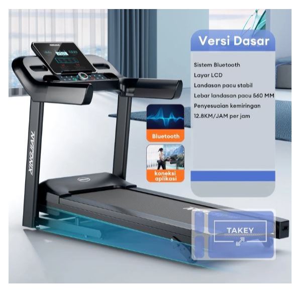 Jual JC 700 Treadmill Lipat Treadmill Elektrik Treadmill Multifungsi ...