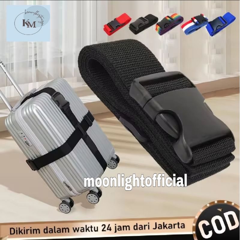 Jual DISKON !!! tali koper || belt pengaman koper || luggage strap ...