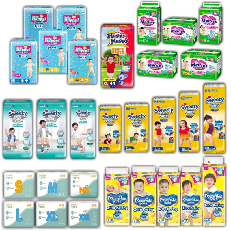 Jual Pampers Popok Bayi Lengkap Murah | Shopee Indonesia