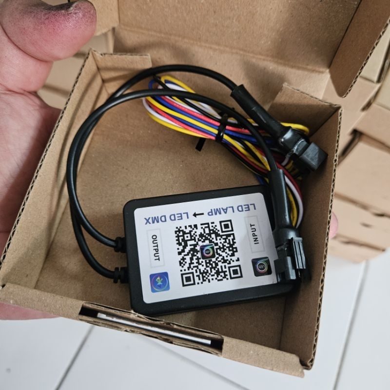 Jual Modul lampu Alis RGB Bluetooth input 12v output 5V BNK V4.2 kedip ...