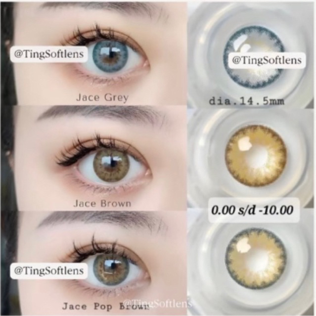 Jual Softlens Arabian Jace Pop Brown Arabian Bule Lensa Kontak Contact ...
