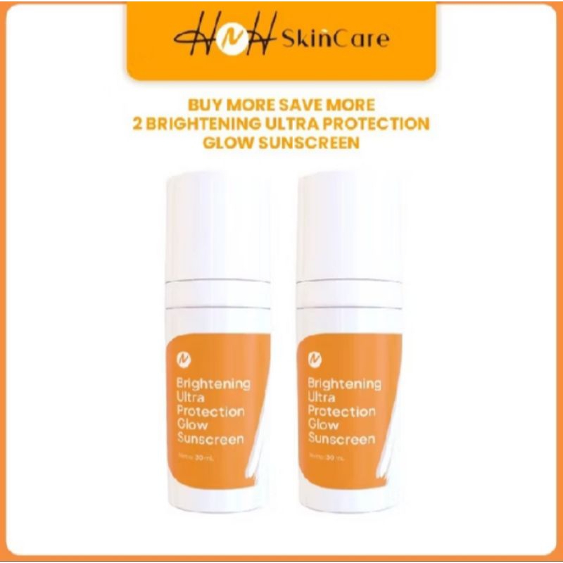 Jual HNh bandling 2 Brightening Ultra, suncren 30 ml | Shopee Indonesia