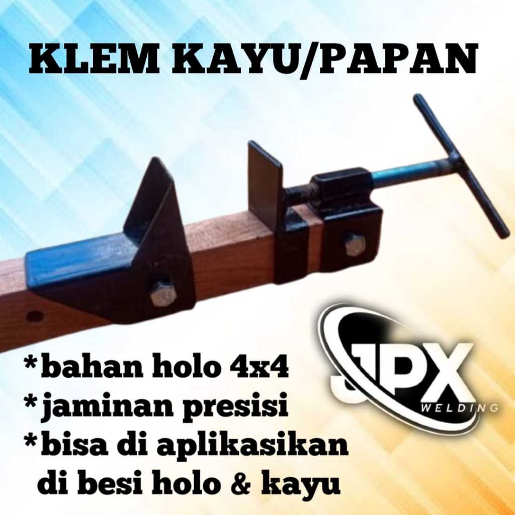 Jual KLEM KAYU/PRES KAYU/ PENJEPIT PAPAN/klem heavy duty /kayu clem ...