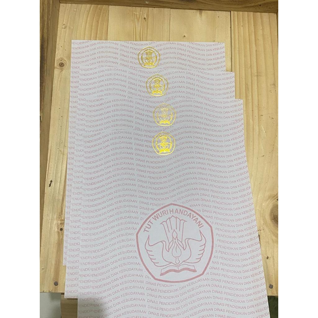 Jual Kertas Rapor Foil Emas/hologram | Shopee Indonesia