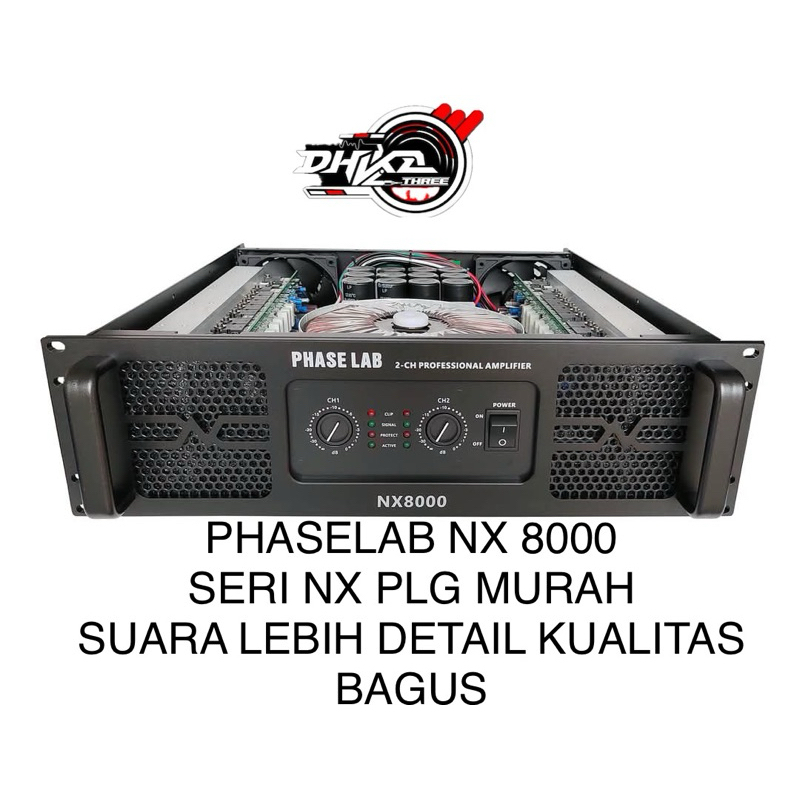 Jual POWER PHASELAB NX 8000 ORIGINAL KUALITAS BAGUS / POWER PHASE LAB ...