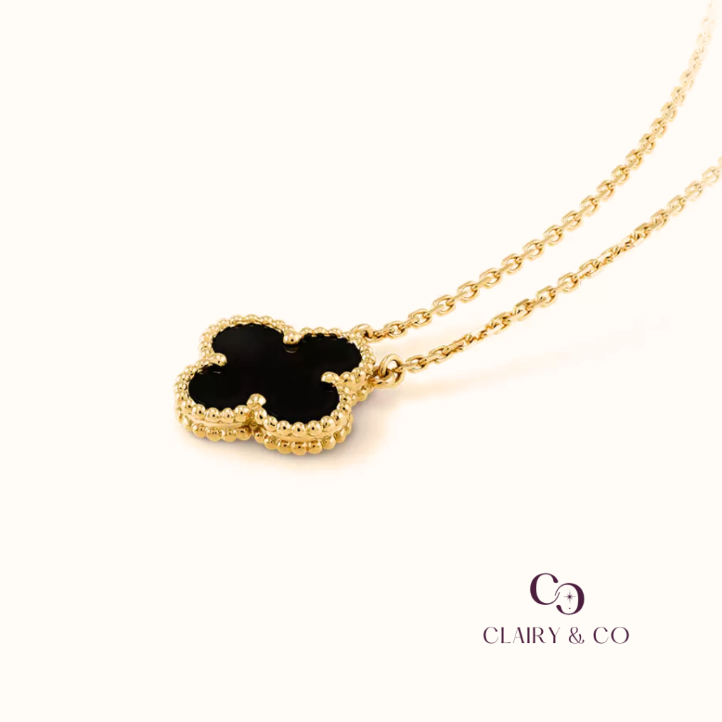 Jual Clairy and Co Chloe Kalung 18K Gold Plated Van Cleef Arpels ...