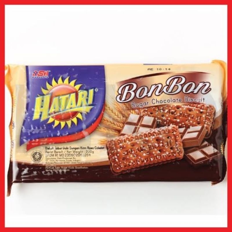 Jual HATARI BON BON SUGAR CHOCOLATE CREAM NETTO 200 GR | Shopee Indonesia