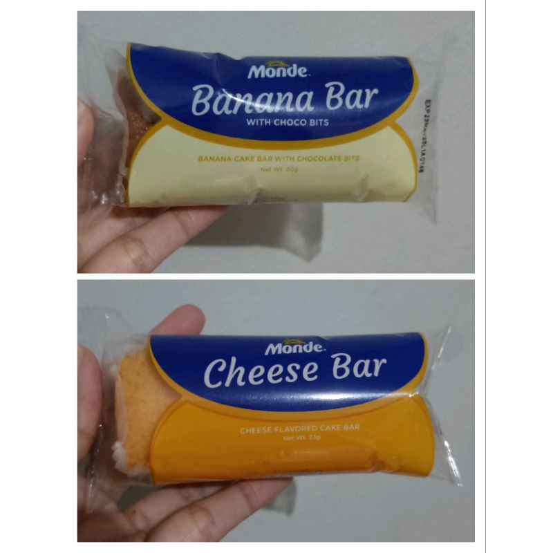 Jual MONDE CHEESE BAR/BANANA BAR BOLU PHILIPINE (ECER) | Shopee Indonesia