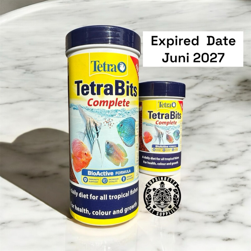 Jual Tetra Bits / TetraBits Complete 30 gr / 93 Gr Makanan Pellet Ikan ...
