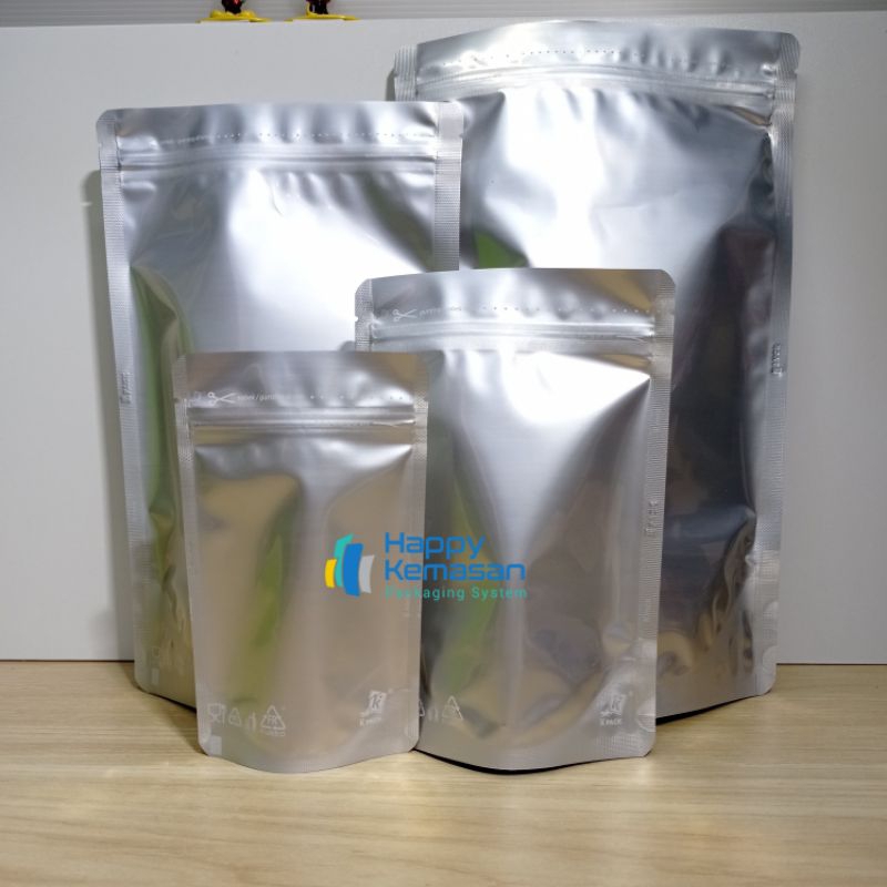 Jual Kpack Kemasan Standing Pouch Metalize (Depan Belakang bahan ...