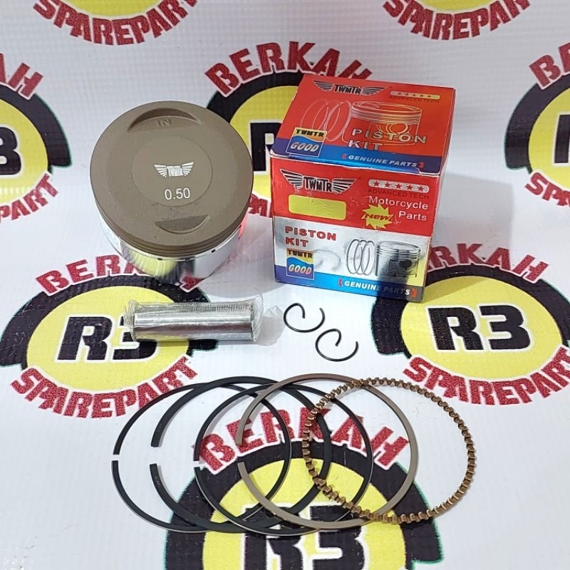 Jual Piston Viar Appktm Nozomi Jialing 200cc set Os 0,50/Piston 200cc ...