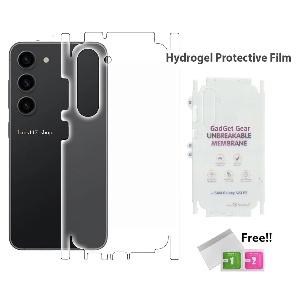 Jual A - Hydrogel CLEAR BACK SIDE SAMSUNG A56 A55 A36 A35 A26 A25 A16 A15 A14 A31 A51 A71 A54 ...