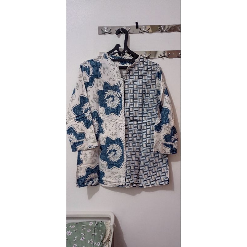 Jual Batik Bunga Biru | Shopee Indonesia