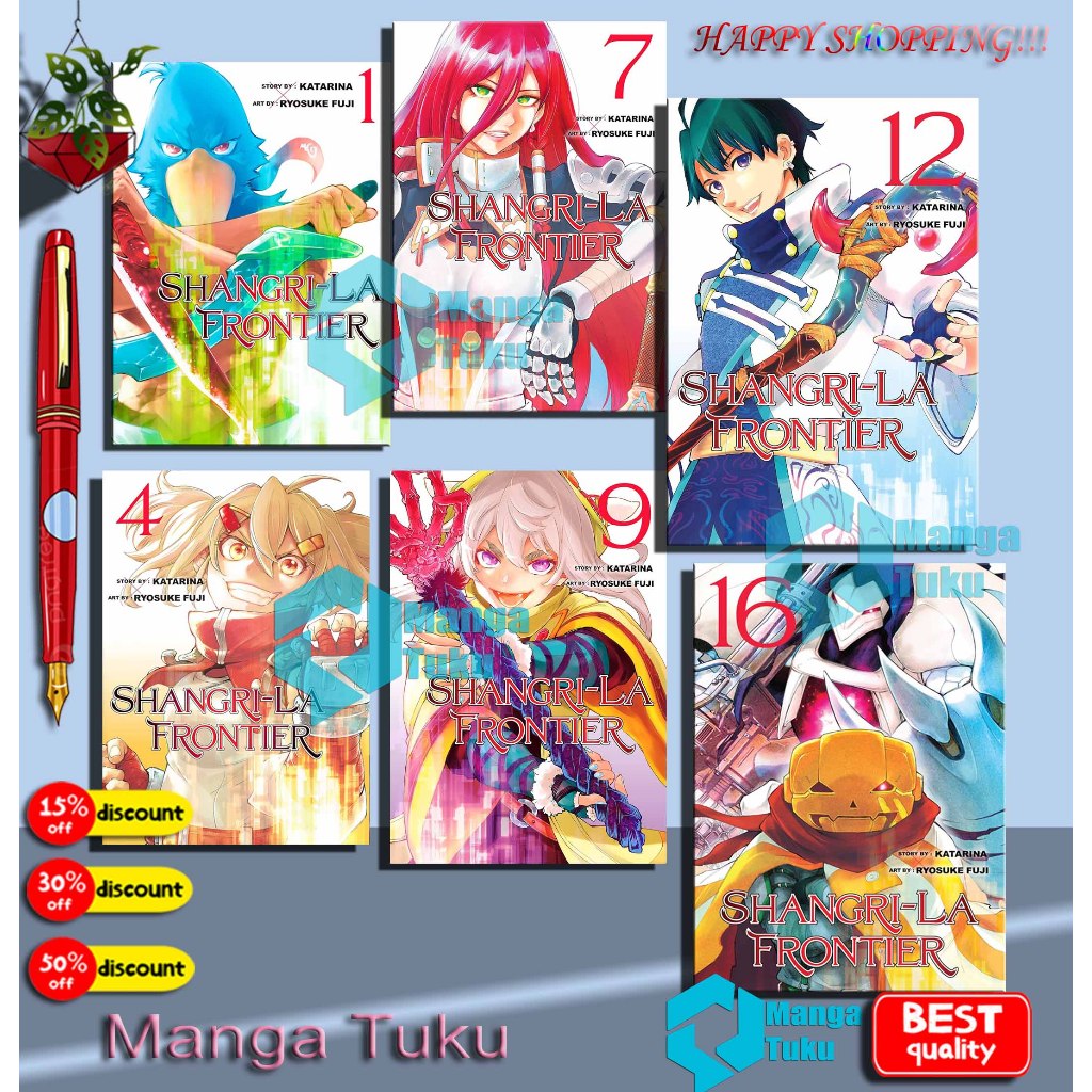 Jual Komik Manga: Shangri-La Frontier 16 book series by Ryosuke Fuji ...
