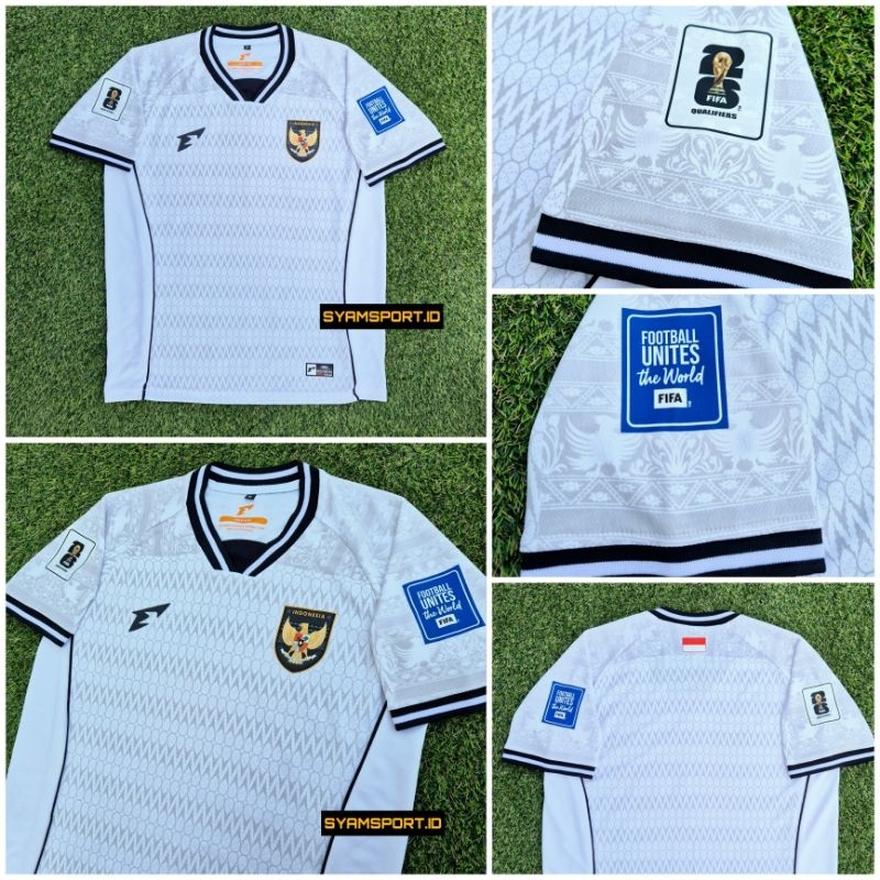 Jual Jersey Away Timnas Indonesia 2025 FREE PATCH WCQ Grade Supporter ...